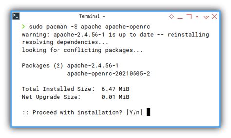 Lamp Apache Setup