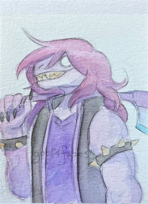 Susie Deltarune Dark World By Goblinfables On Deviantart