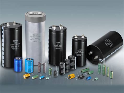 Capacitor Sizes Chart