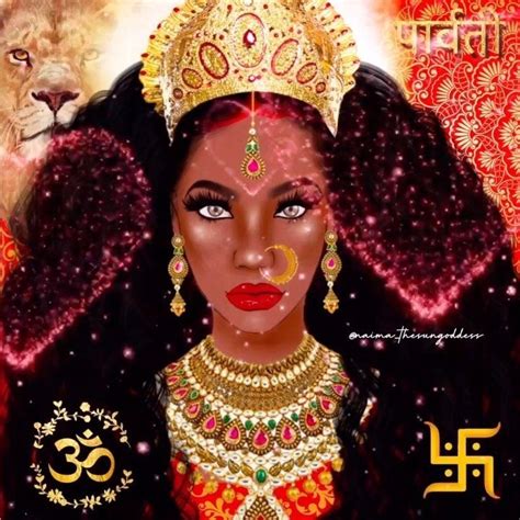 I M On Instagram Parvati Is The Hindu Goddess Of Love Beauty Divine Strength