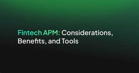 Fintech Apm Considerations Benefits And Tools Coralogix