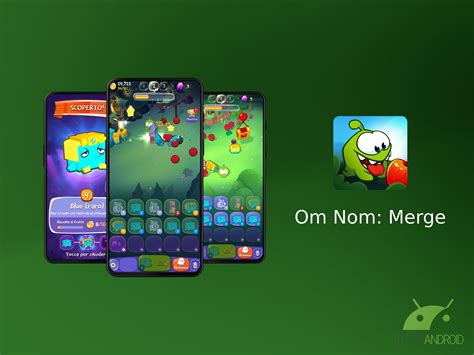 I Personaggi Di Cut The Rope Fanno Scorpacciate Di Frutta In Om Nom Merge