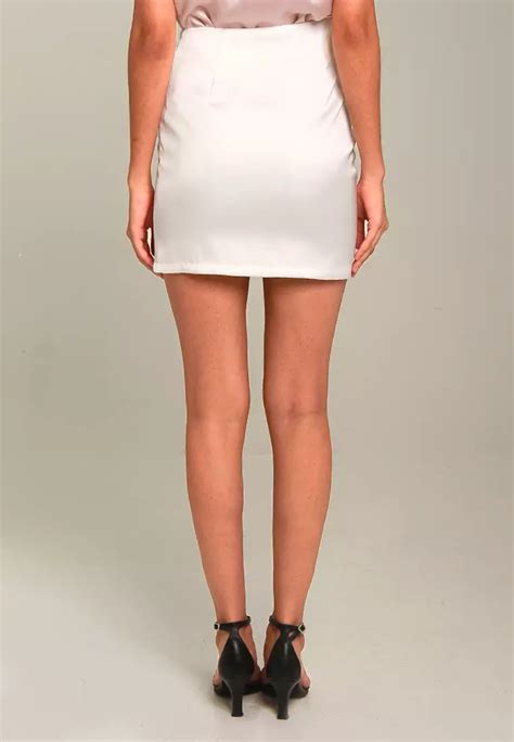 Buy Raea Avery Panel Cut Mini Skirt Online Zalora Malaysia