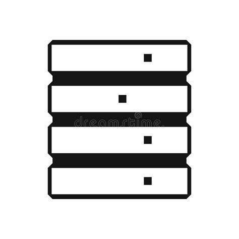 Database Icon Simple Style Stock Vector Illustration Of Design