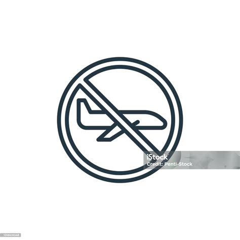 비행 벡터 아이콘입니다 비행 편집 가능한 스트로크 웹 및 모바일 앱 로고 인쇄 매체에 사용하기 위한 비행 선형 기호입니다 얇은 선 그림 벡터 격리 된 윤곽선 도면입니다