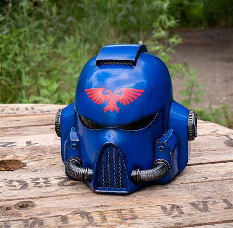 Space Marine Helmet 5 Cosplay Helmet Spacemarine Etsy