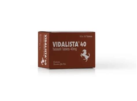 Vidalista Tablets 40 Mg at ₹ 172/box | Pratapganj | Vadodara | ID ...