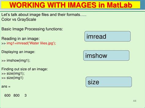 ppt introduction to matlab image processing powerpoint presentation