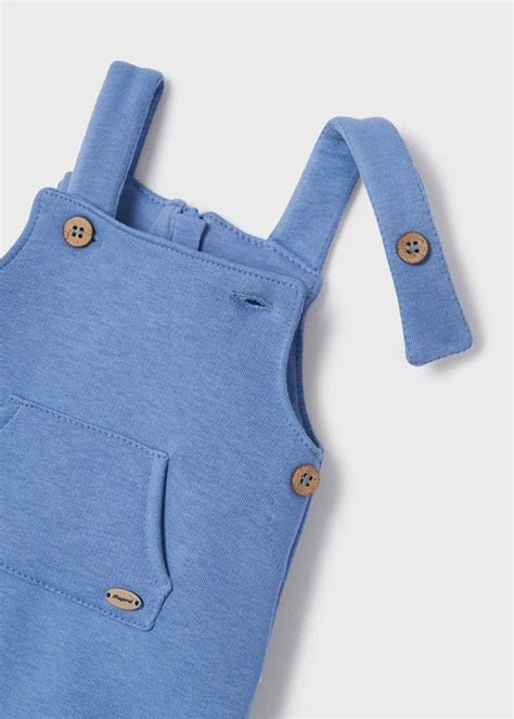Conjunto peto con camisa y leotardo para recién nacido ECOFRIENDS M