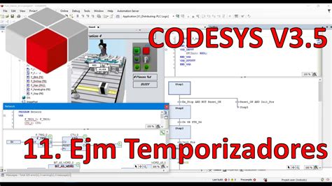 Temporizadores en Codesys a través de un Ejemplo YouTube