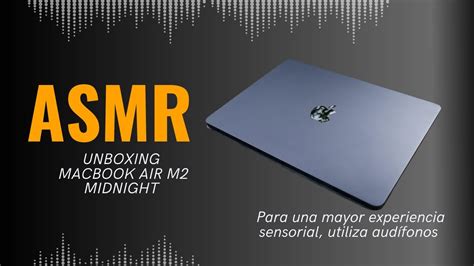 Macbook Air M2 Midnight Unboxing Asmr Youtube