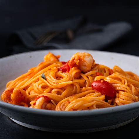 Tom Yum Prawn Linguine Marions Kitchen