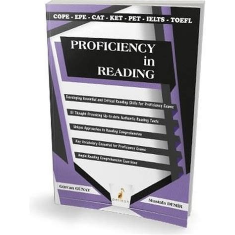 Proficiency In Reading Kitabı Ve Fiyatı Hepsiburada
