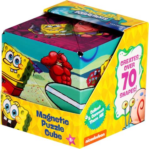 Shashibo Spongebob Squarepants Shape Shifting Box Stem