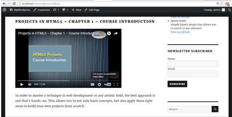 Learn How To Create A Plugin In Wordpress Eduonix Blog