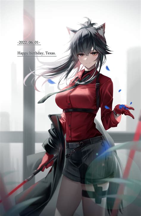 Texas And Texas Arknights Drawn By Shokuyou Koori Danbooru