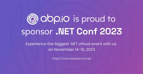 Volosoft On Linkedin Dotnetconf Abpio Volosoftcompany