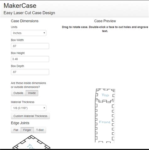 Glowforge App And Makercase Preview Bug Community Support