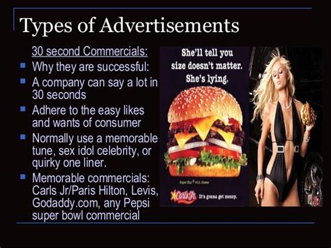 Sexual Advertising