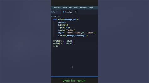 Impress Your Crush With This Python Code Shorts Python Coding