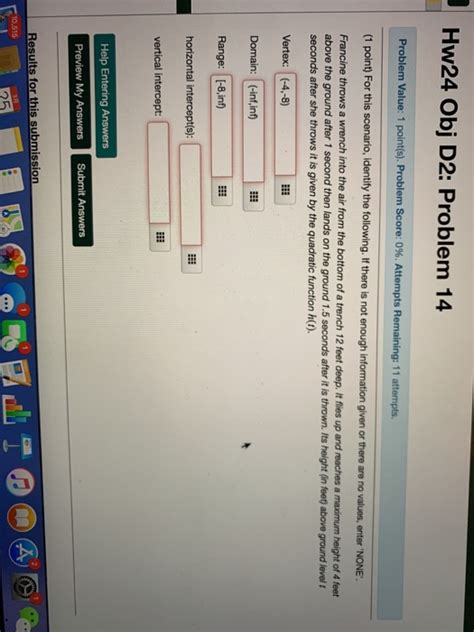solved hw24 obj d2 problem 14 francine throws a wrench into