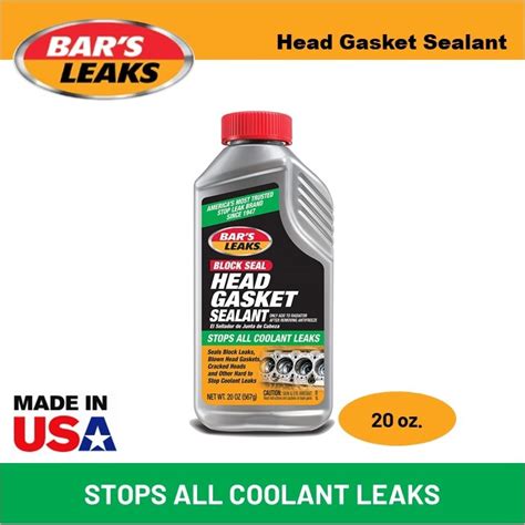 Bar S Leaks Head Gasket Sealant Oz G Shopee Philippines