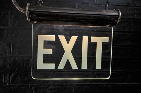 Light Up Exit Sign 2 Ancient Lights