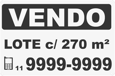 Placa Vende Se Aluga Se De Pvc 1mm Adesivada Externo A4 R 19 99