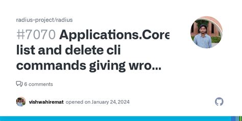 Applicationscoresecretstores List And Delete Cli Commands Giving