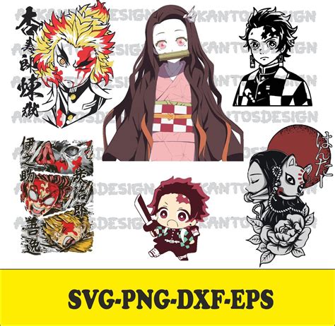 Paquete De Anime SVG Paquete De Manga Svg Paquetes De Dibujos