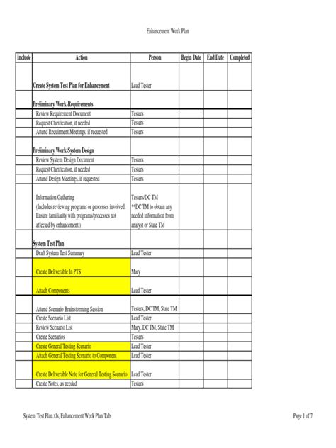 System Test Plan Pdf Software Testing Computer Engineering
