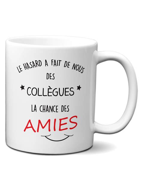 Tasse Mug Cadeau Collègue Travail Collègues et Amies Anniversaire