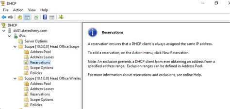 Managing Microsoft Dhcp Scope And Other Components