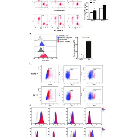 Fcm Detection Of Sp Cells Conjugate Formation Degranulation And Cell Download Scientific