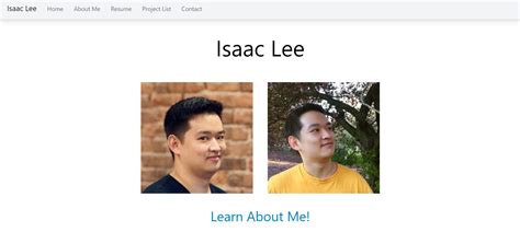 GitHub Isaaclee12 Portfolio My Personal Portfolio Website Created