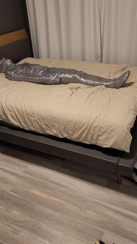 Self Bondage Mummification Machine Gone Wrong Rmummificationbondage