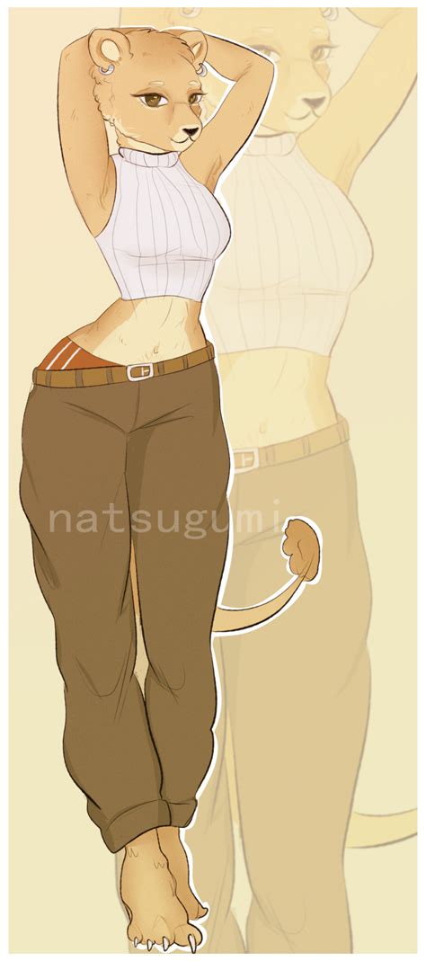 Closed Furry Lioness Adoptable By Natsugumiart On Deviantart