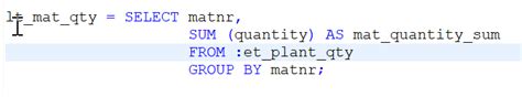 Amdp Avoiding For All Entries And Pushing Calcul Sap Community