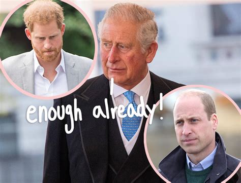 King Charles Pleaded With Prince William & Prince Harry To Not Make His ‘Final Years A Misery ...