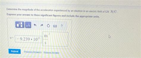 Solved Determine The Magnitude Of The Acceleration Chegg