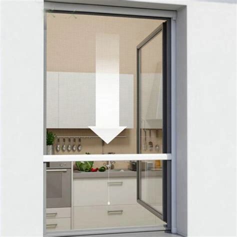 Diy Retractable Roller Fly Screen Roller Mosquito Net Window China Retractable Fly Screen