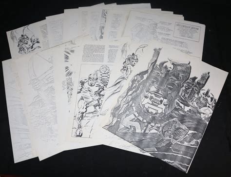 Anthony S Comic Book Art Original Comic Art For Sale By Jack Kirby
