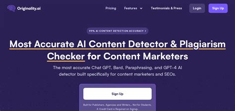 Originality Ai Plagiarism Checker Ai Tools Directory Artificial
