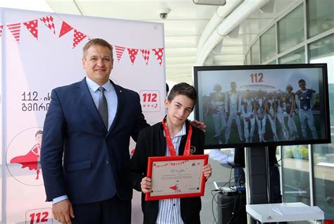 „112 ის გმირის“ წოდება 4 მოზარდს მიენიჭა 16 ს კი მადლობის სიგელი