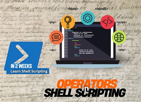 Shell Scripting Operators Operators In Shell Scripting Bash — A