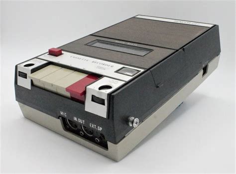 Vintage Interrogation Tape Cassette Recorder And Player Etsy