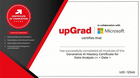 Learn Generative Ai For Data Analysis With Microsoft And Upgrad
