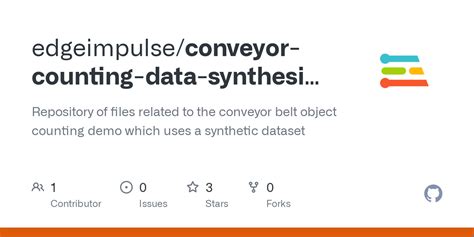 Github Edgeimpulse Conveyor Counting Data Synthesis Demo Repository Of Files Related To The