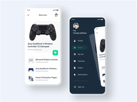 Wireless Gamepad UI Kit Exploration On Behance