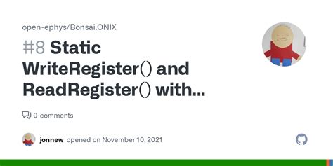 Static WriteRegister And ReadRegister With Hardware Probe Issue Open Ephys Bonsai